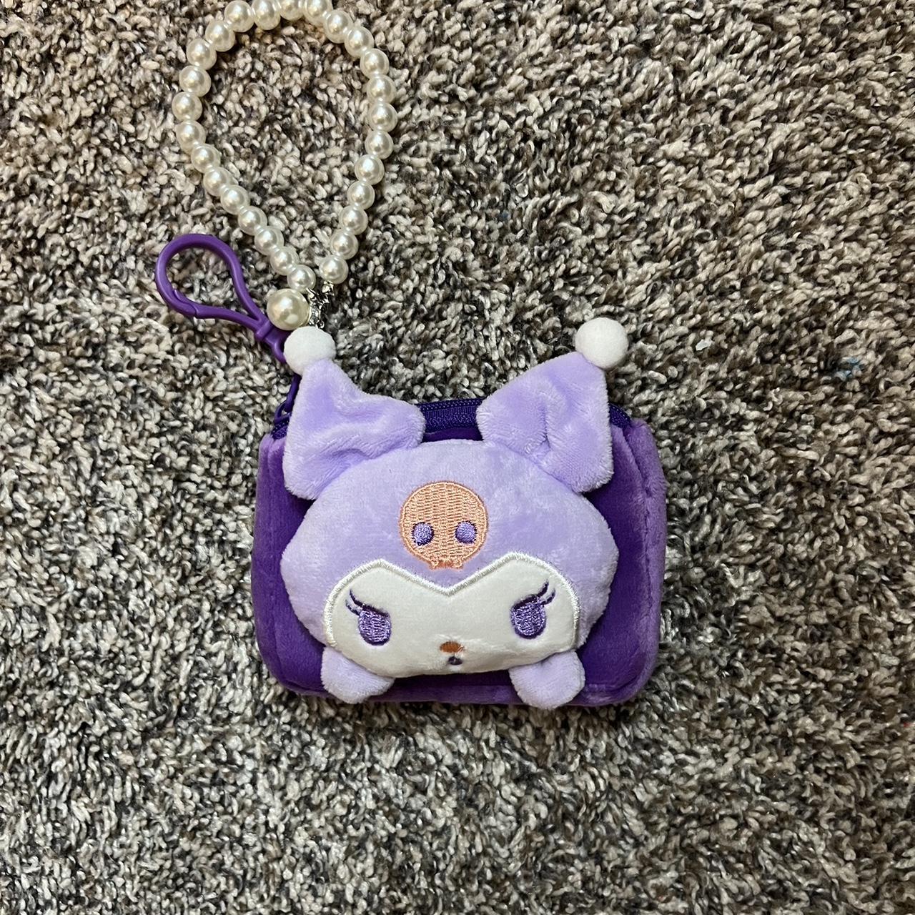 Hello Kitty Women's Purple and White Wallet-purses | Depop