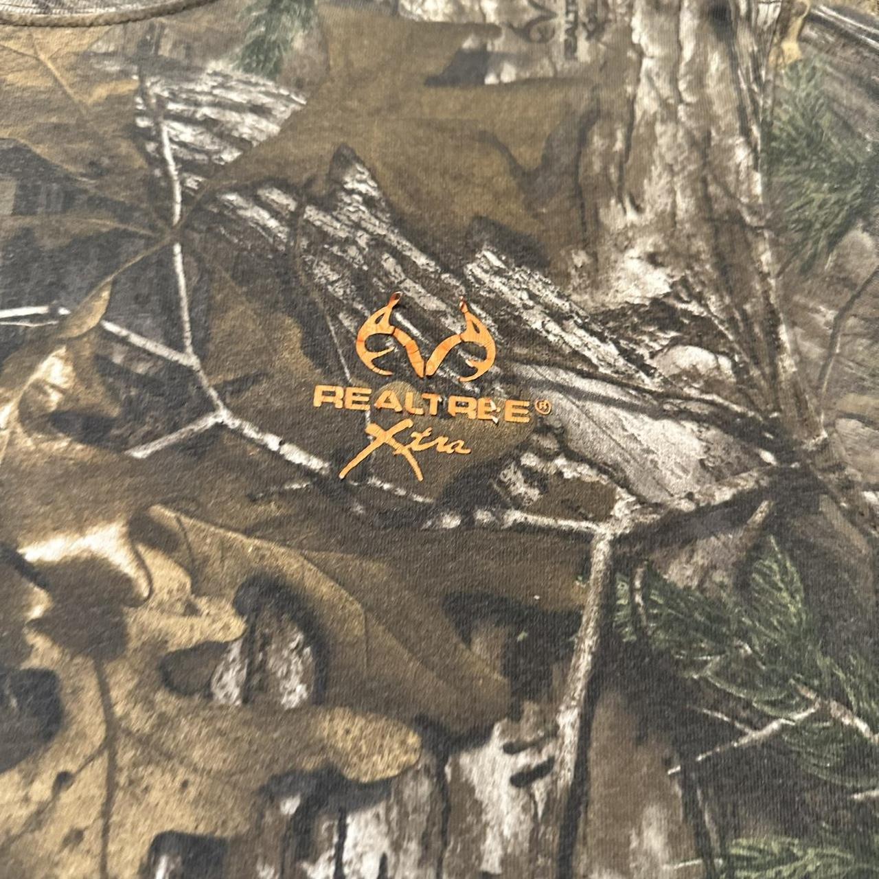 Realtree camo t-shirt Size L Nice Quality Tag worn... | Depop