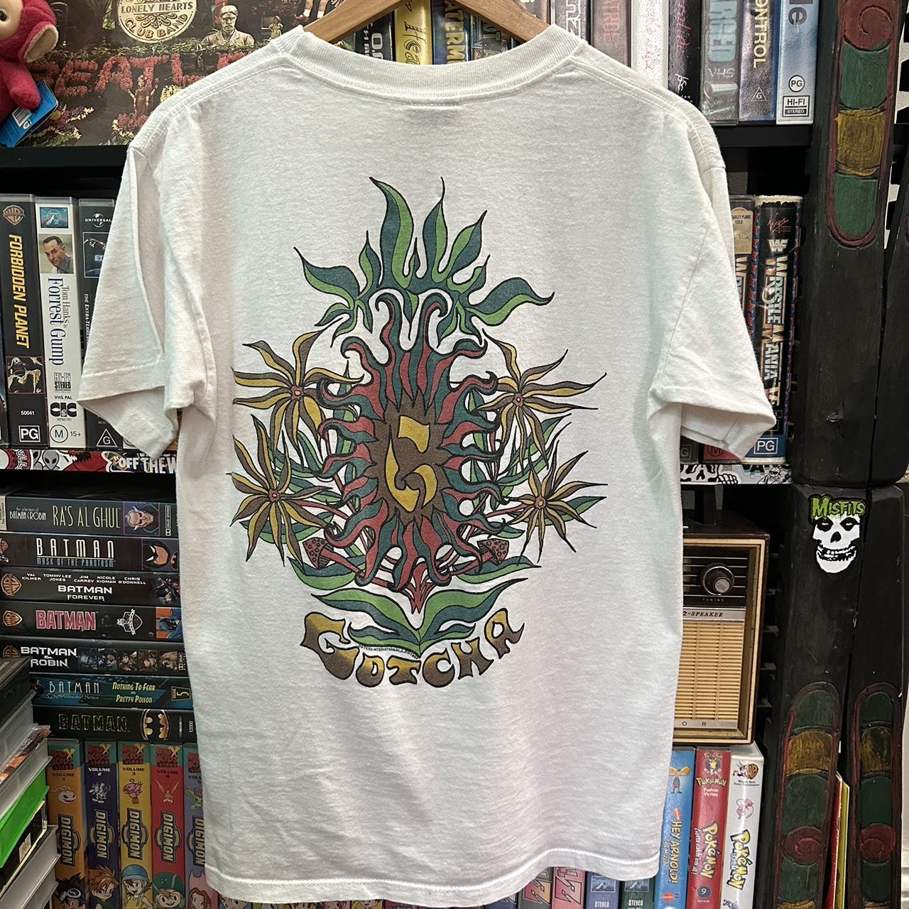 93’ Gotcha Surf Tee Size - Not tag, fits a Small L... | Depop