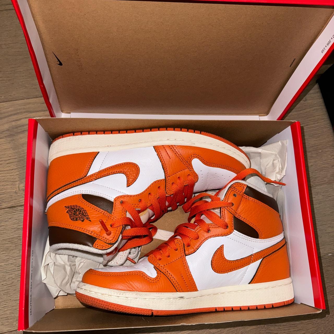 Women’s Jordan 1s Retro High Starfish! Size 6.5... - Depop