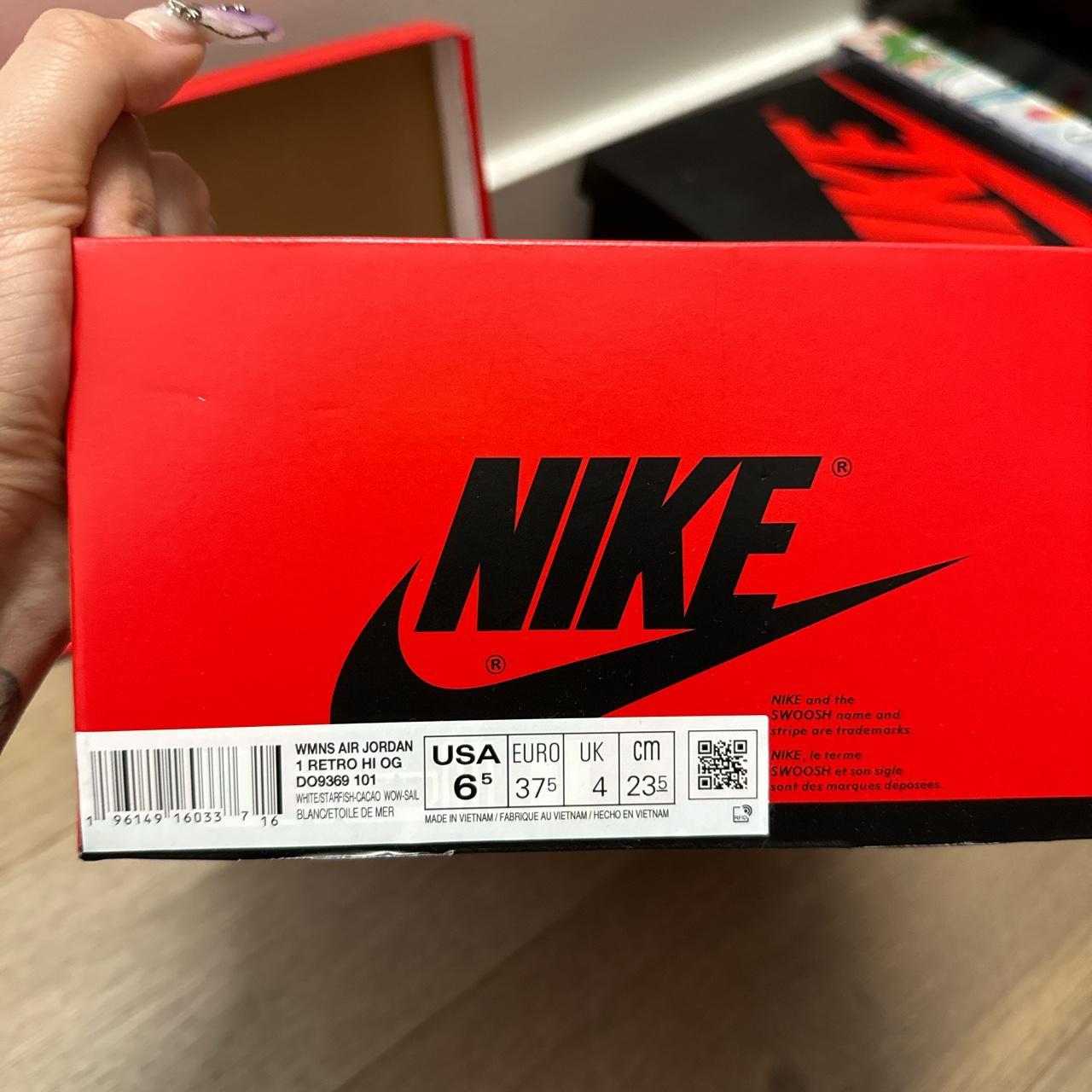 Women’s Jordan 1s Retro High Starfish! Size 6.5... - Depop