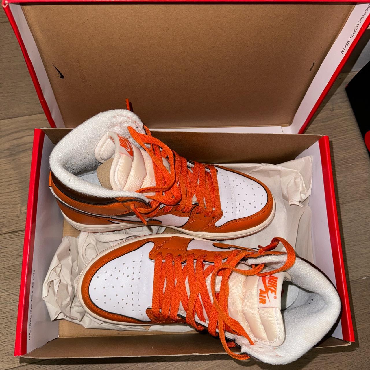 Women’s Jordan 1s Retro High Starfish! Size 6.5... - Depop