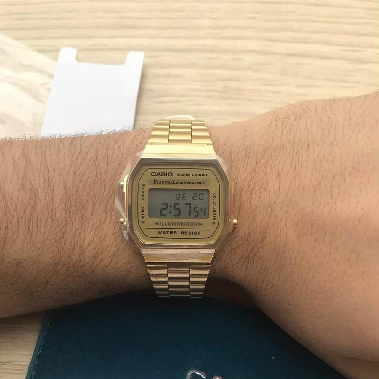 Casio classic watch in gold RRP £60 Brand new... - Depop