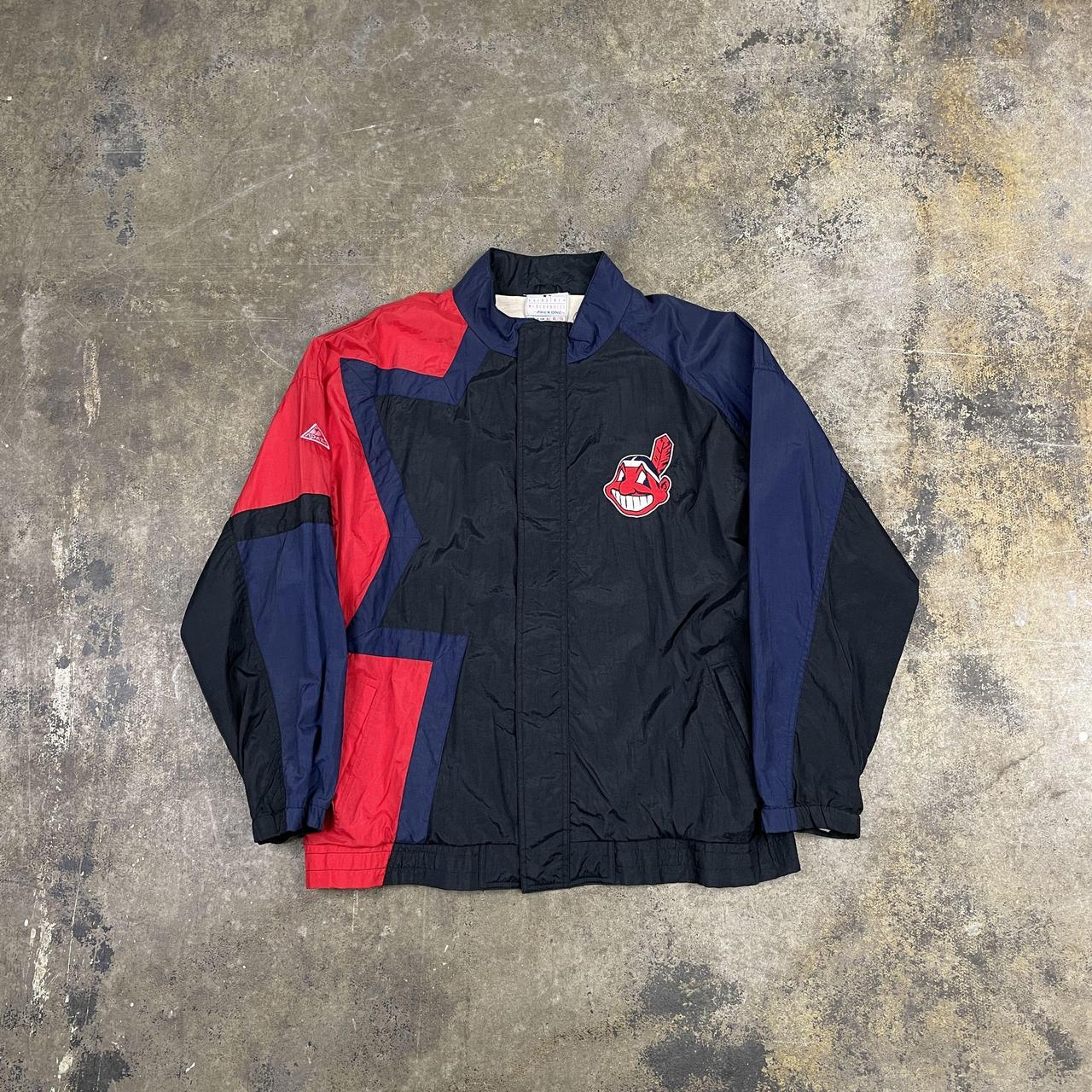Vintage Cleveland Indians Apex One Jacket... - Depop
