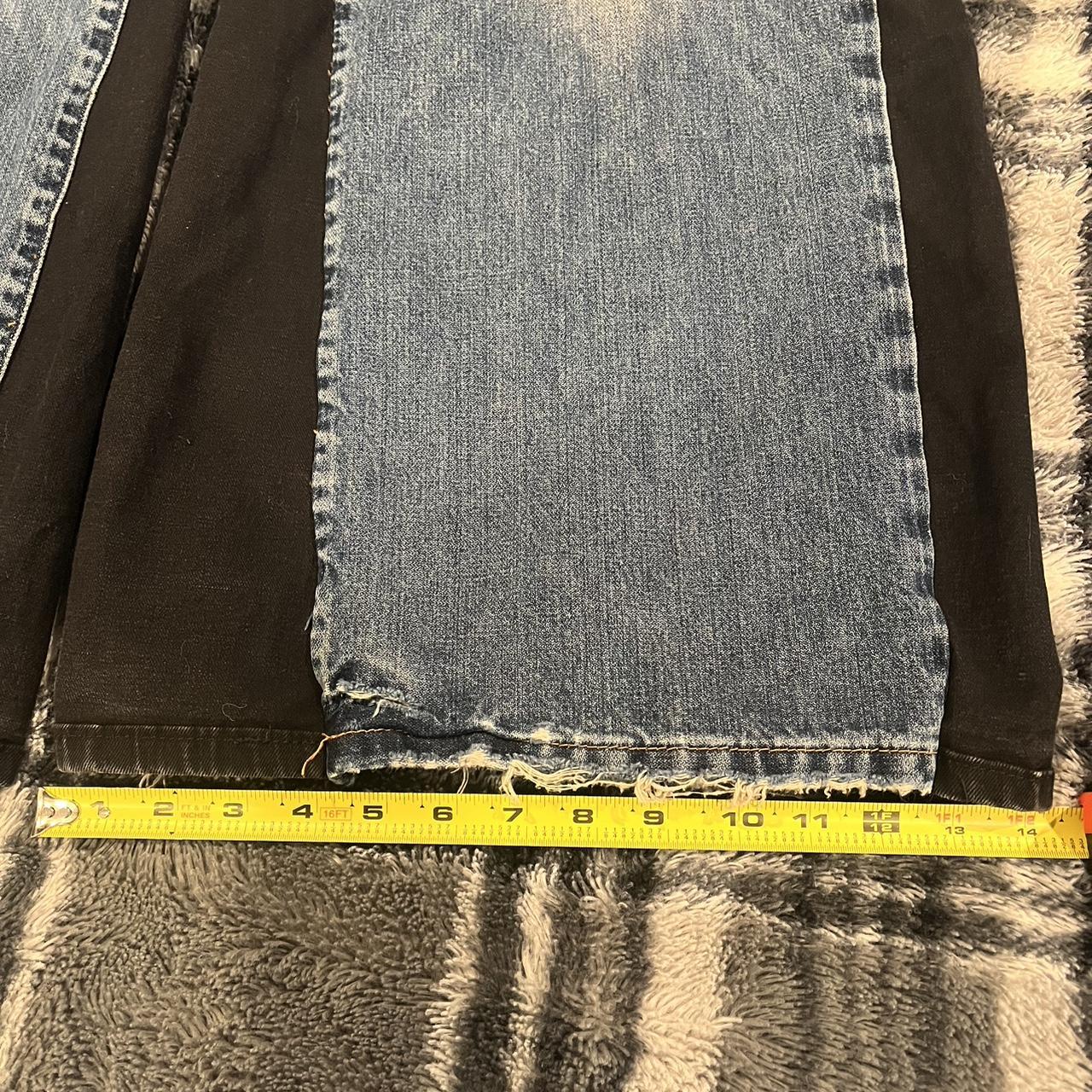 34x30 custom wide leg jeans, 28 in. leg opening,... - Depop