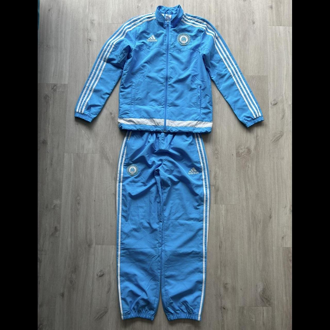 Marseille tracksuit shell type vintage Size age... - Depop