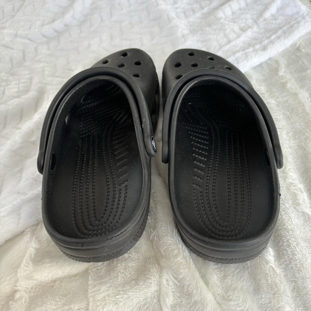 crocs size 6 black - Depop