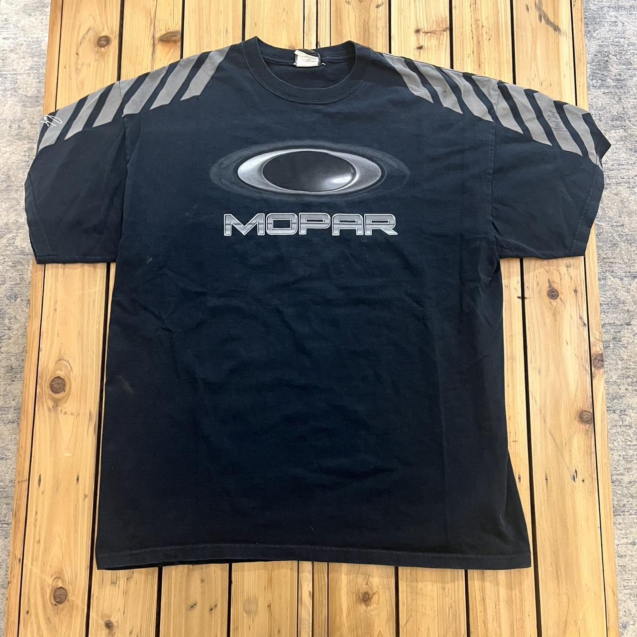 Vintage 90s Oakley Software Mopar Racing Tee Size... | Depop