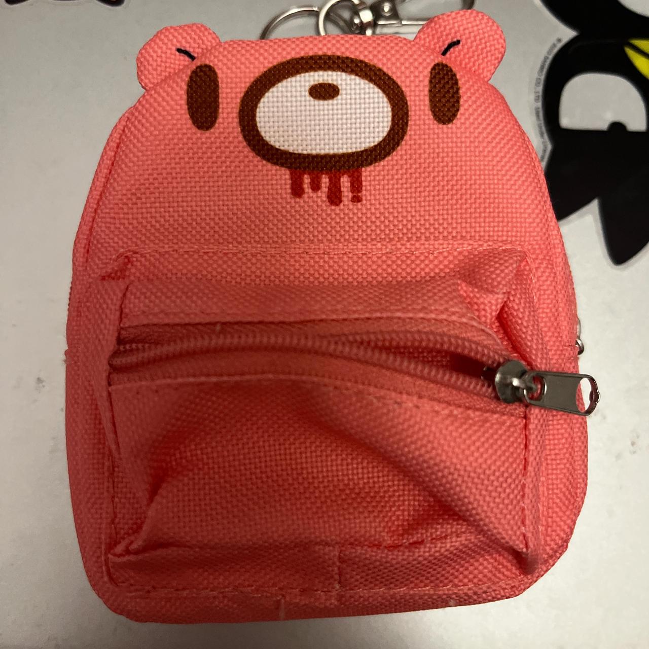 Gloomy bear mini backpack keychain - Depop