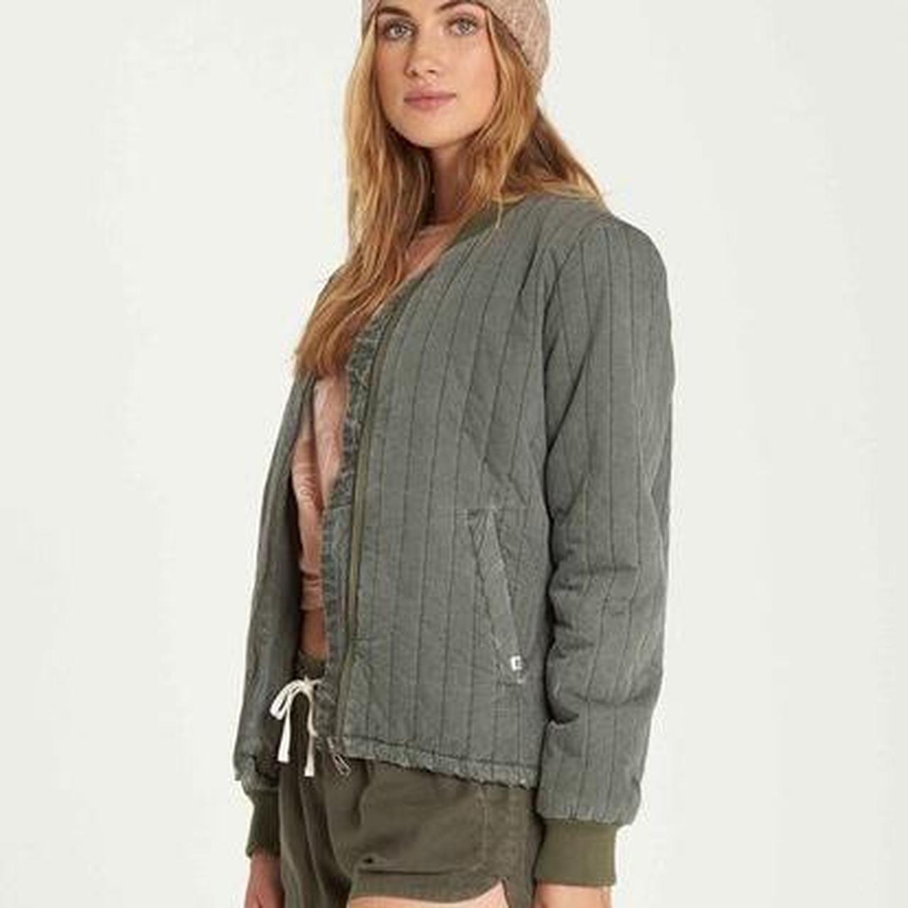 Billabong “Shell We” 90s style, Skatery Bomber... - Depop