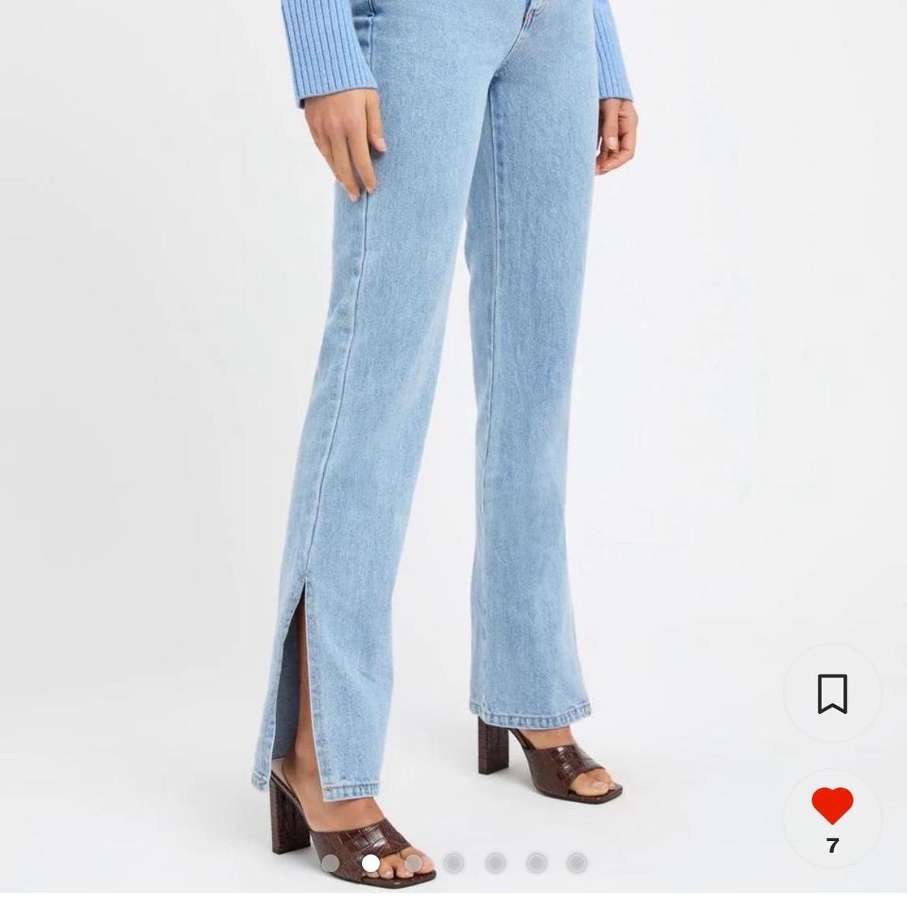 REPOP - Kookai split leg jeans, size 36 (size 8)... - Depop