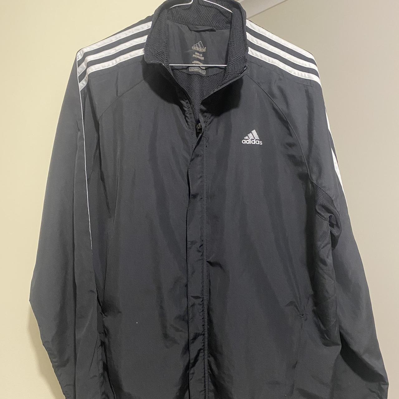 vintage y2k adidas spray jacket size medium ! - Depop