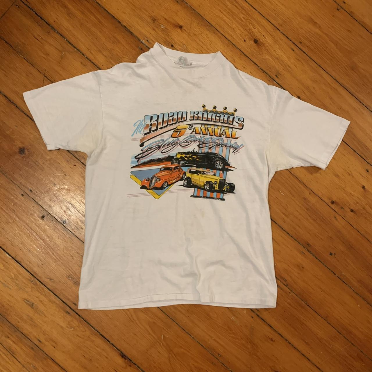 Hanes 1990’s The Road Knights 5th Annual Blue Light... - Depop