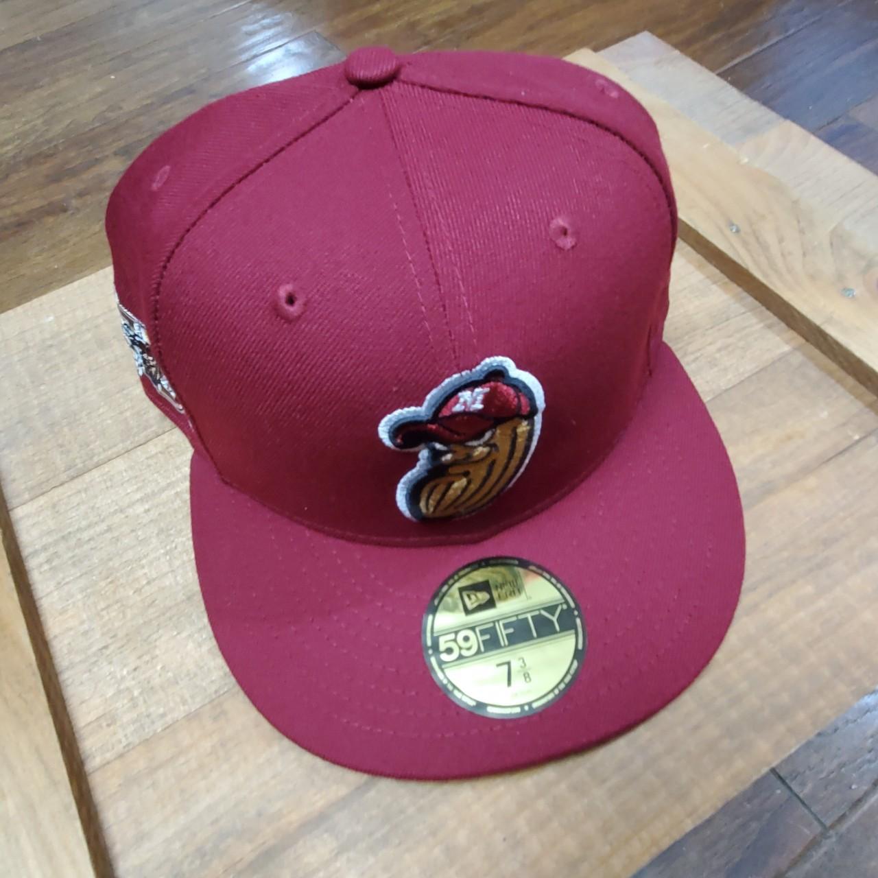 Modesto nuts fitted hat size 7 3/8 - Depop