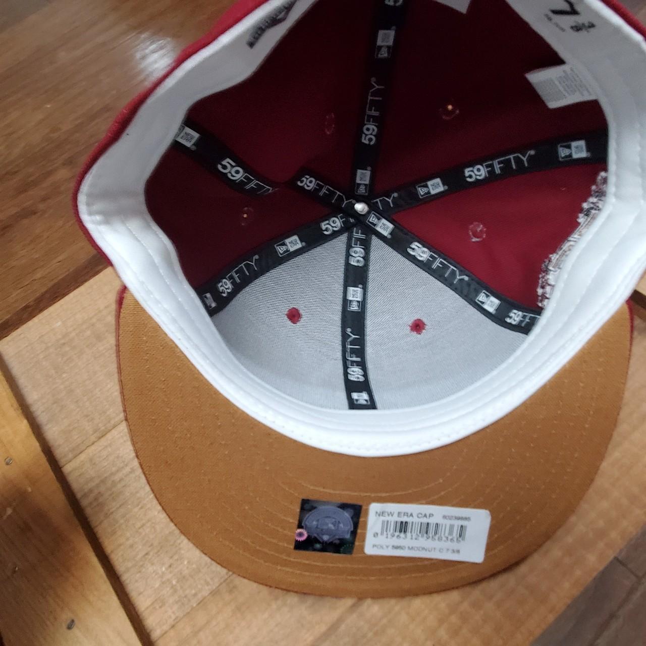 Modesto nuts fitted hat size 7 3/8 - Depop