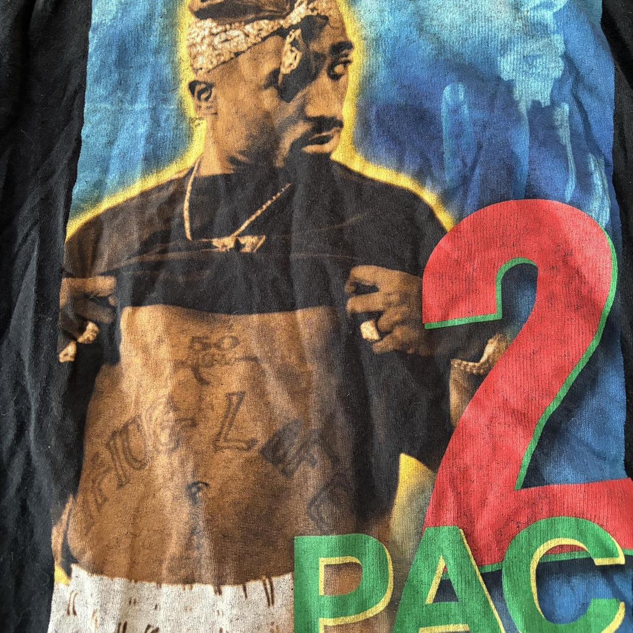 Vintage Tupac graphic t shirt! For Tupac fans... - Depop