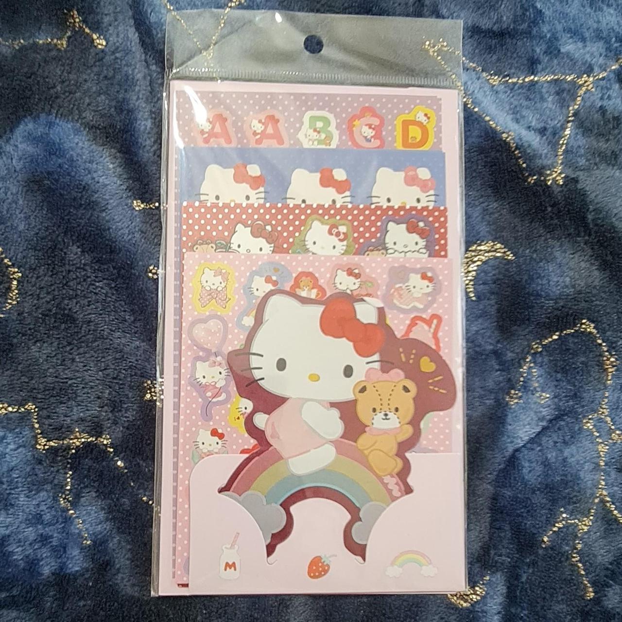 Hello Kitty sticker book Includes 2 sheets of each... - Depop