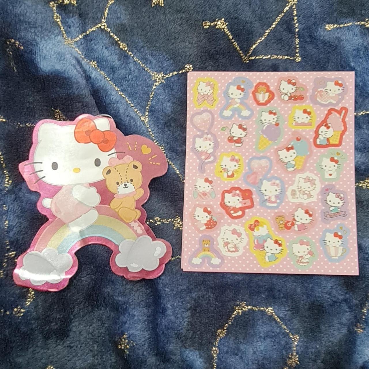Hello Kitty sticker book Includes 2 sheets of each... - Depop