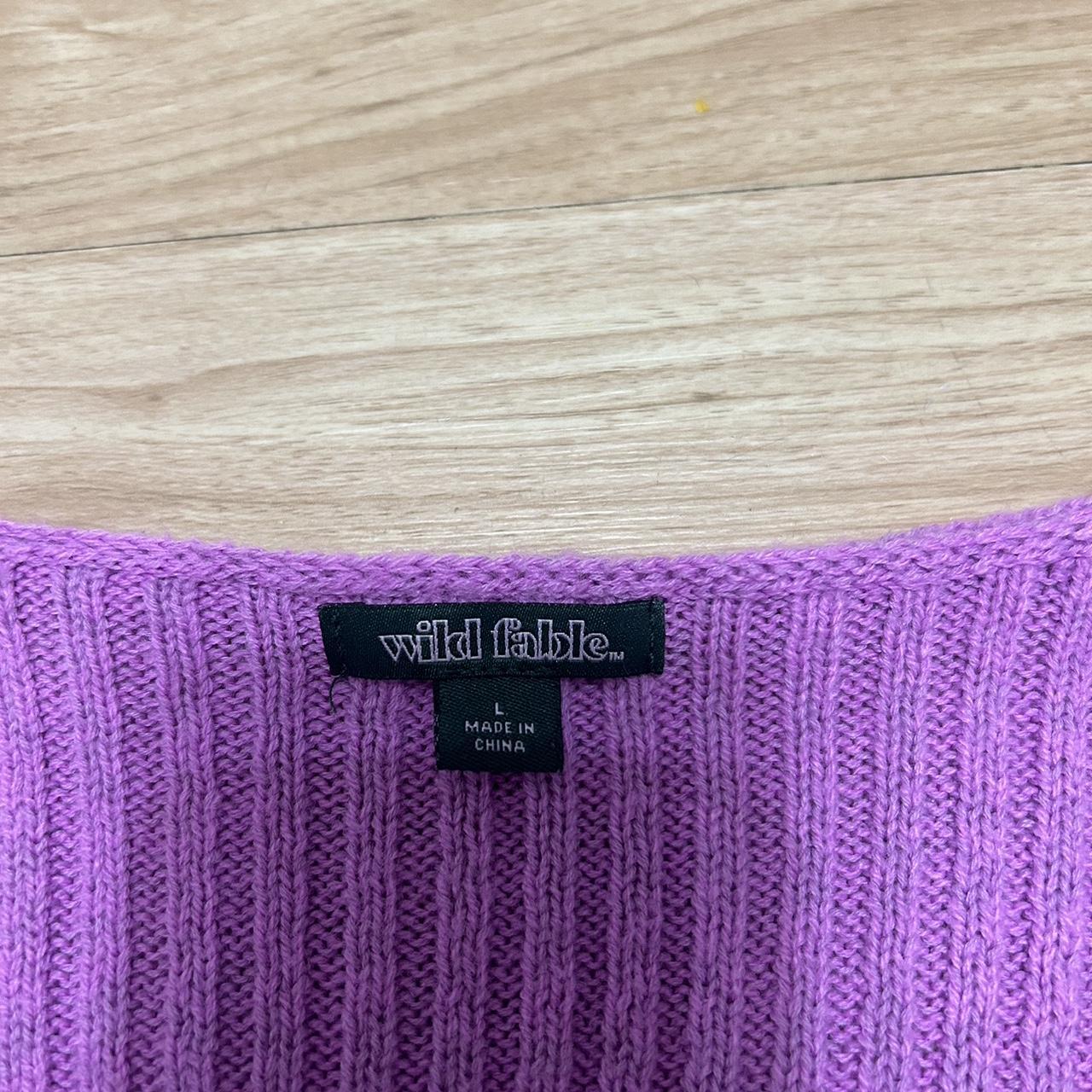 Wild Fable purple sweater love this color! - Depop