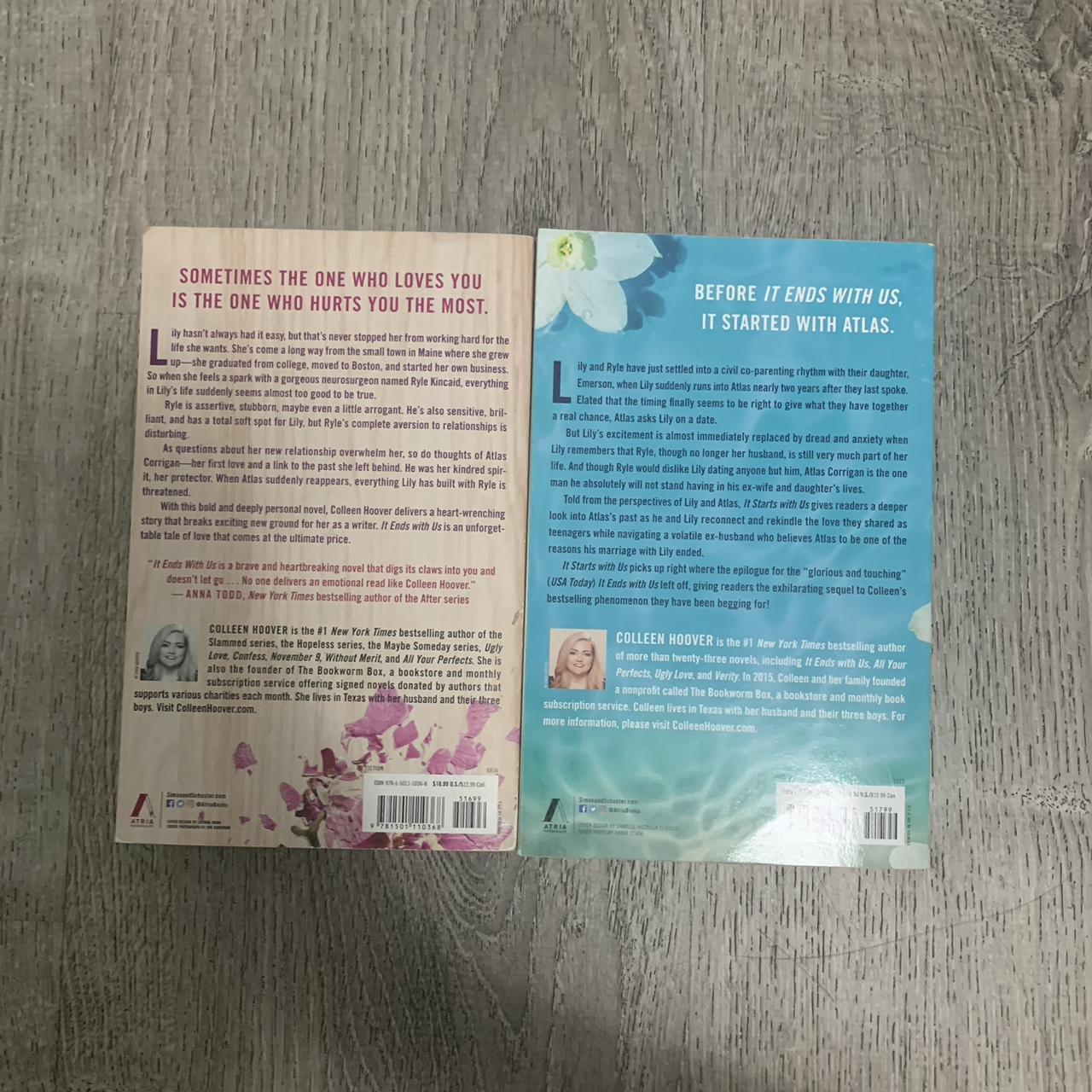 Colleen Hoover Bundle It Ends With Us and It Starts... - Depop