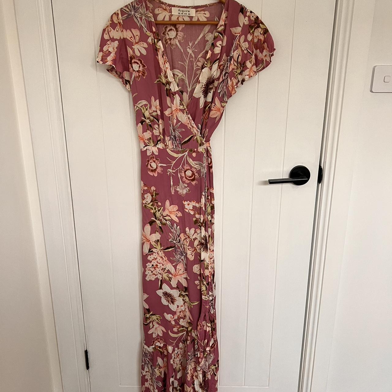 Auguste the Label Maxi dress Light purple with... - Depop
