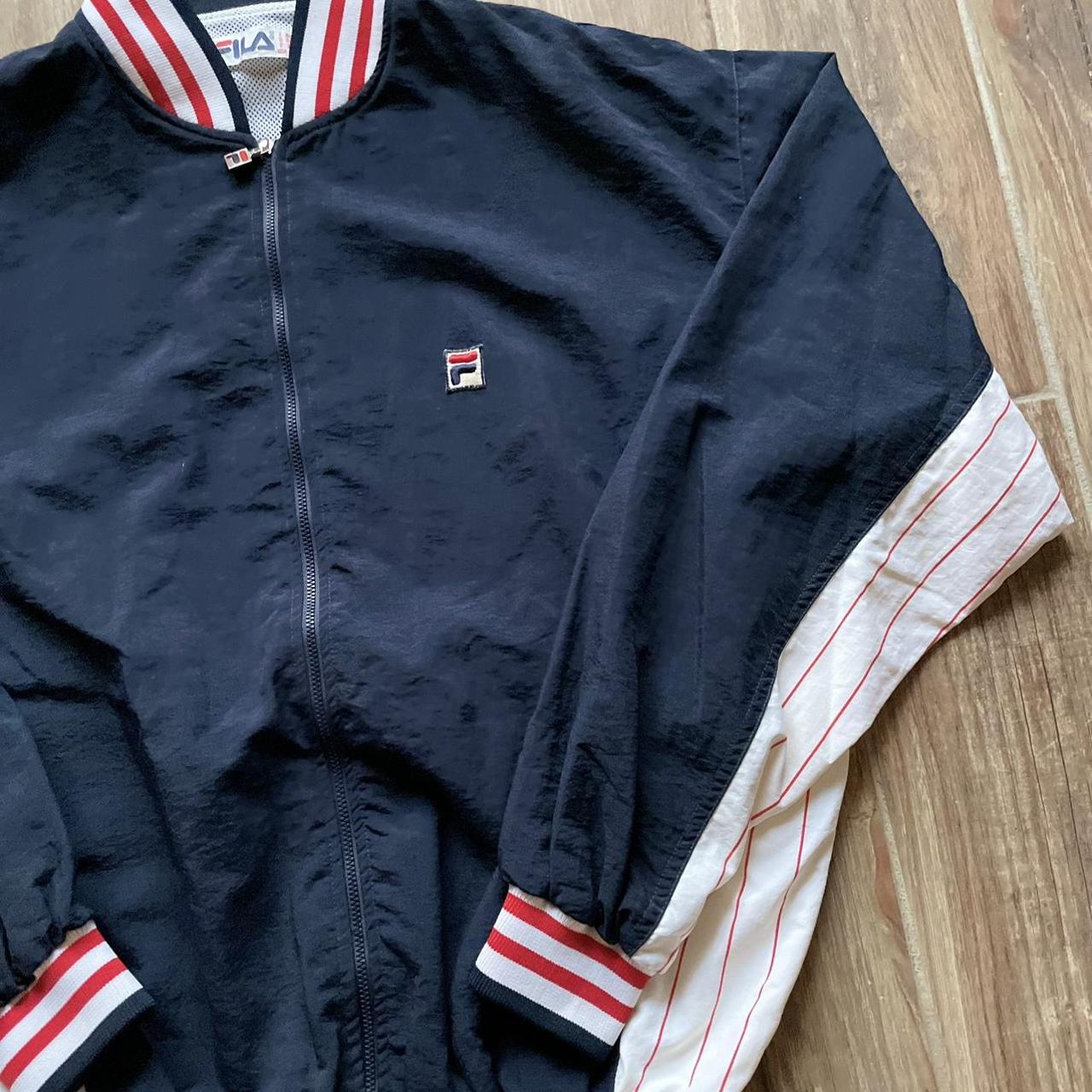90’s Vintage Fila Jacket Size: L Great condition,... - Depop
