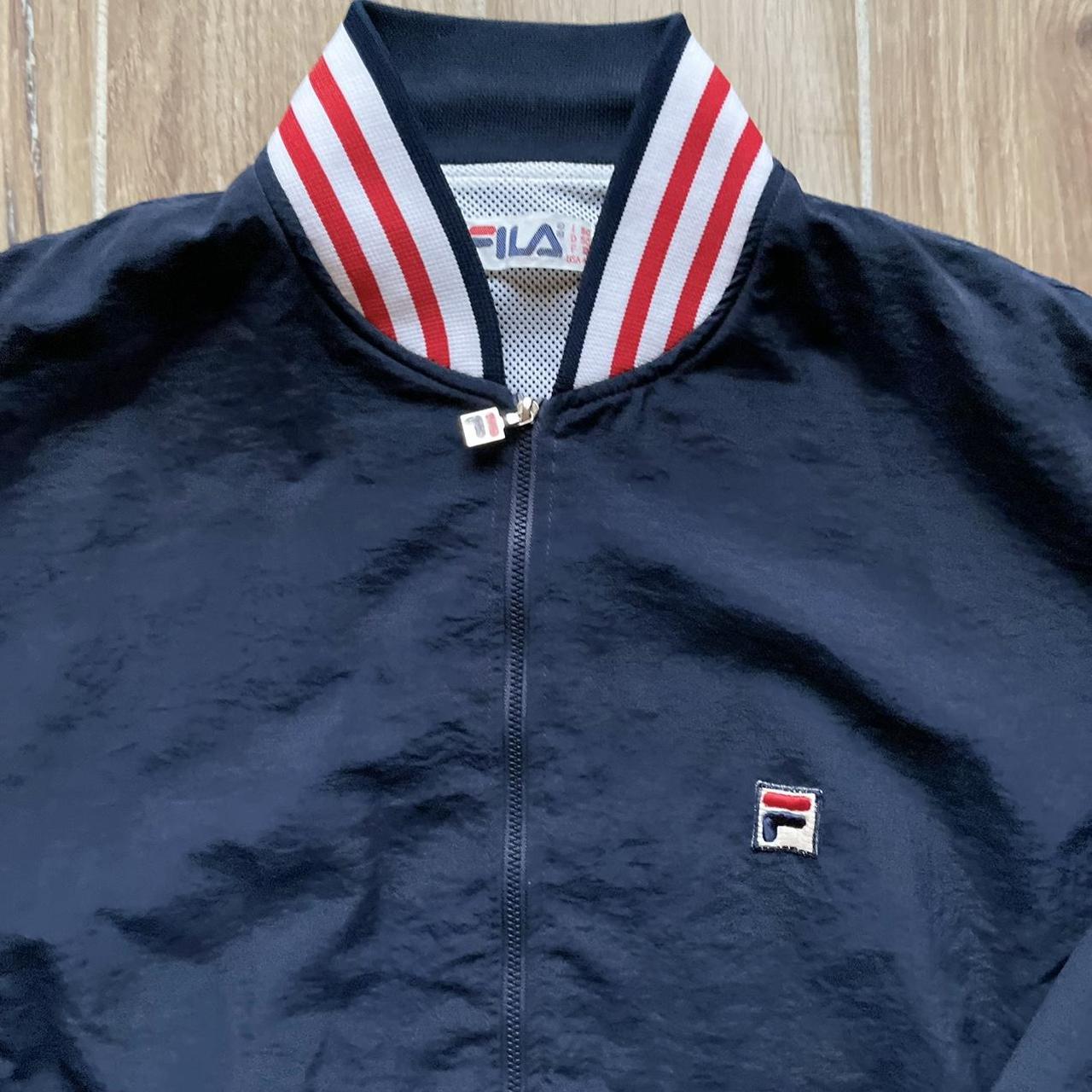 90’s Vintage Fila Jacket Size: L Great condition,... - Depop