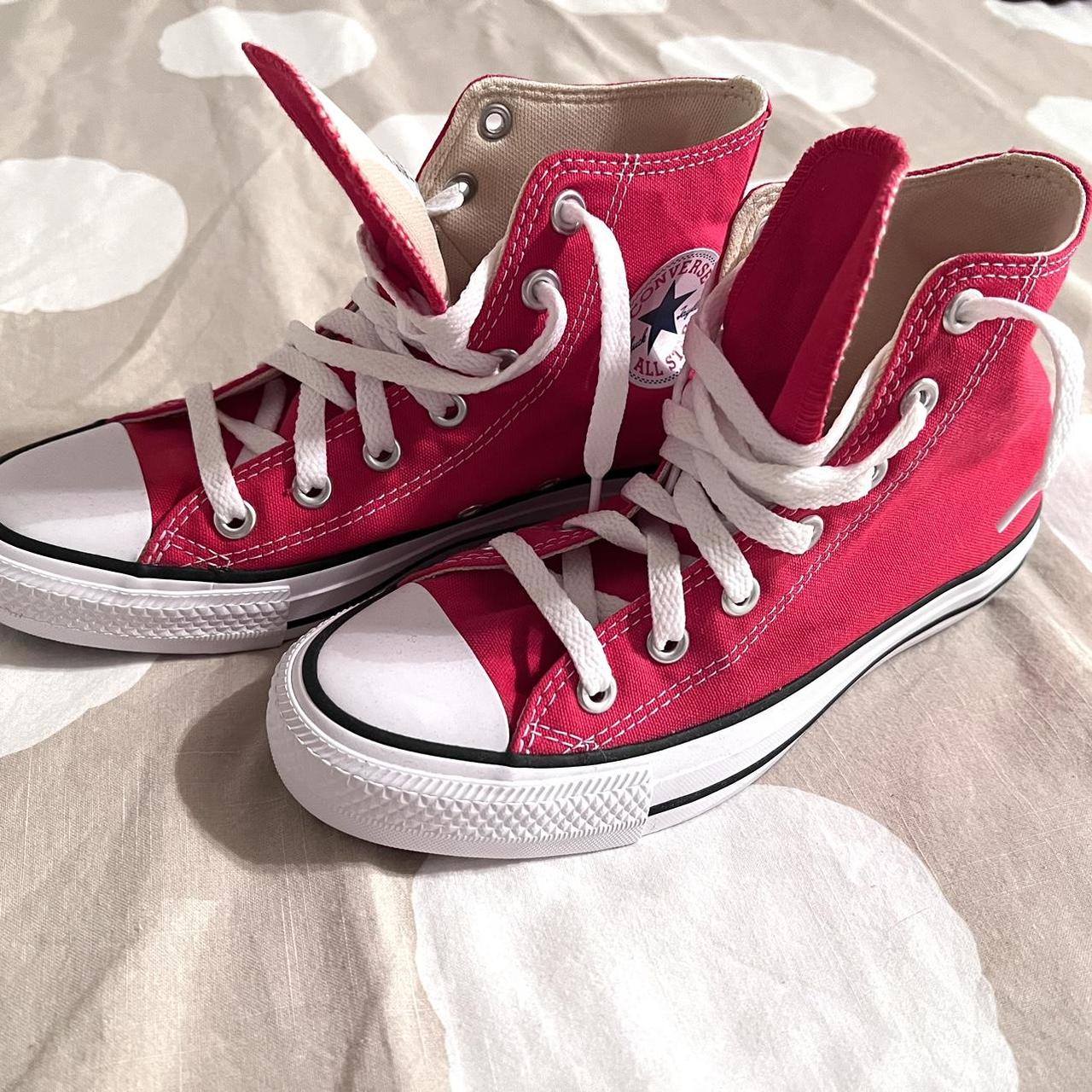 Brand new red all star classic converse 🍒 Perfect... - Depop