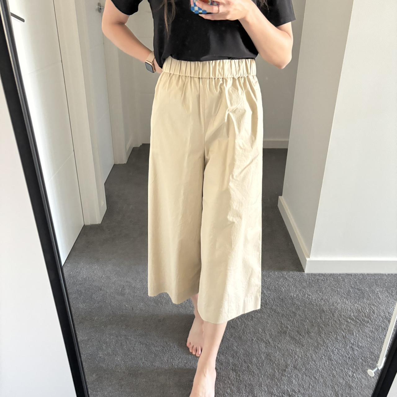 COS culottes with stretchy waistband. Size 34 would... - Depop