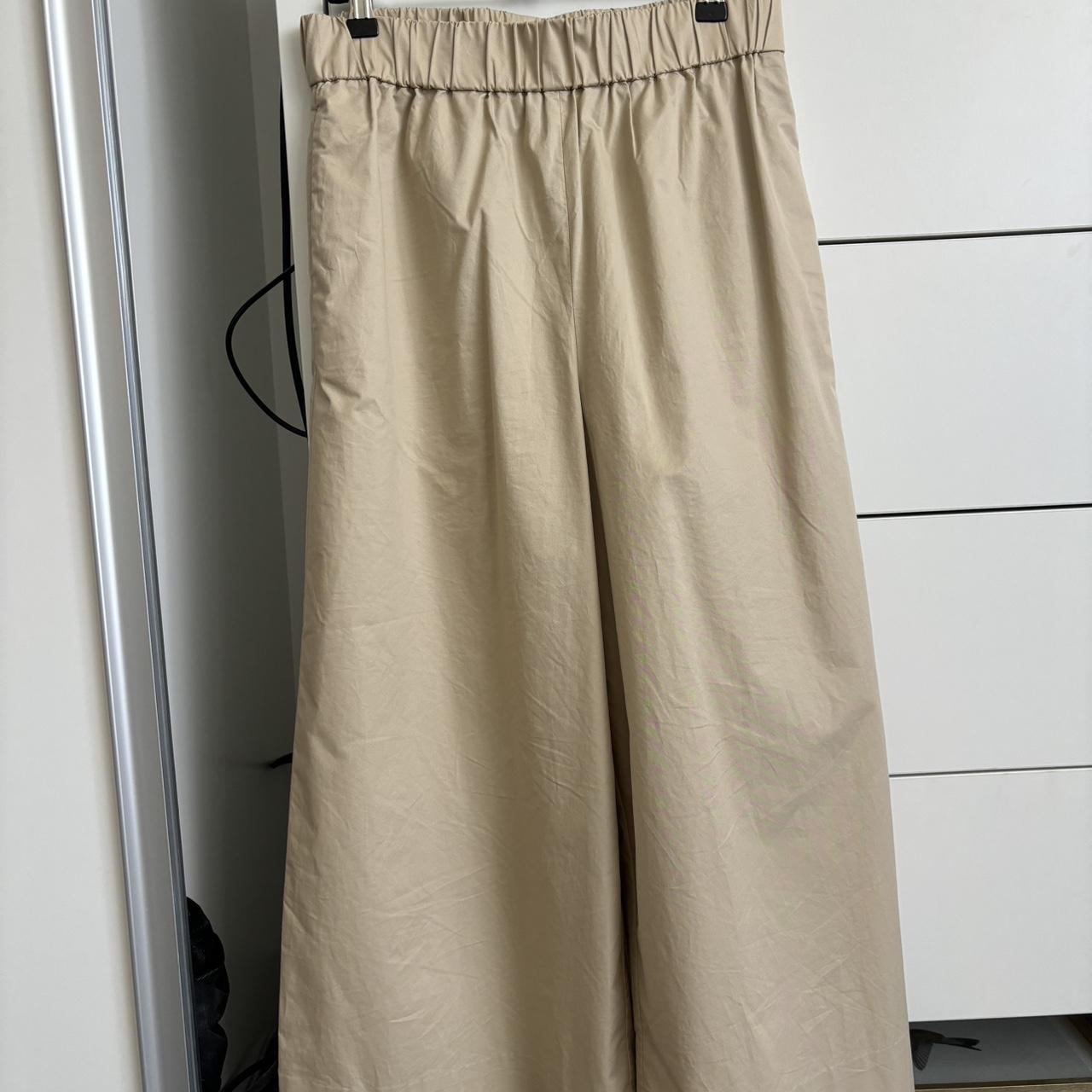 COS culottes with stretchy waistband. Size 34 would... - Depop