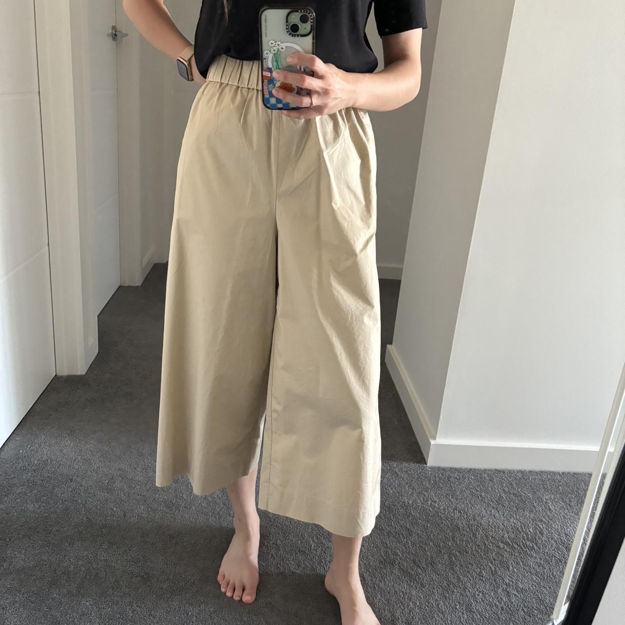 COS culottes with stretchy waistband. Size 34 would... - Depop