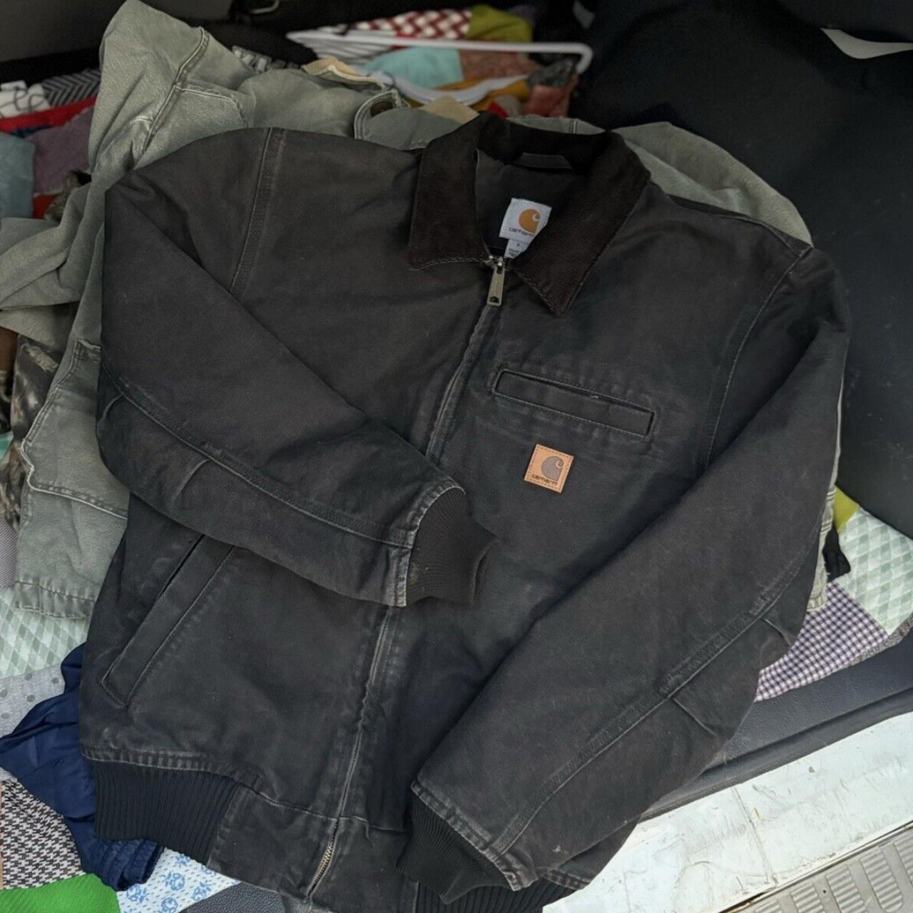 Carhartt Detroit jacket Black FREE RETURNS WITH... - Depop