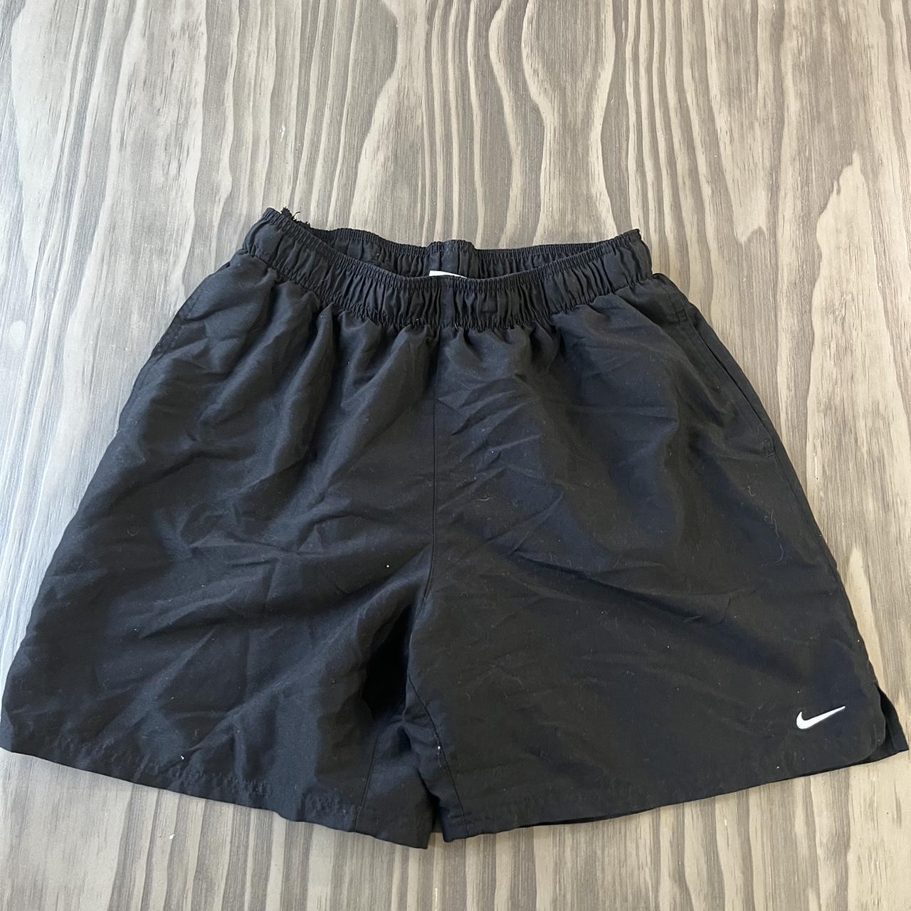 Vintage Black Nike Running Shorts Size L Send Depop
