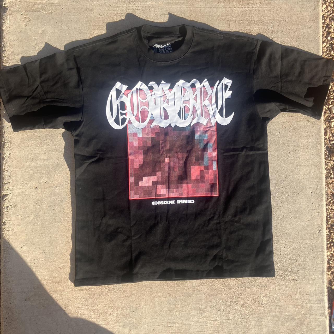 ken carson “gorecore” tour shirt size M worn to try... - Depop