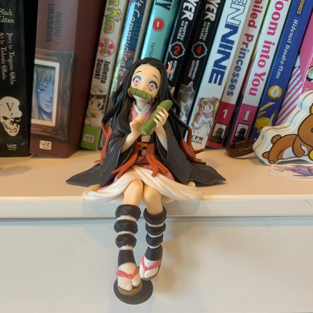 Nezuko sitting figure, demon slayer figure - Depop