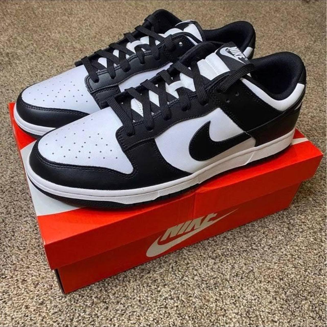 Nike Panda Dunks Low - Depop