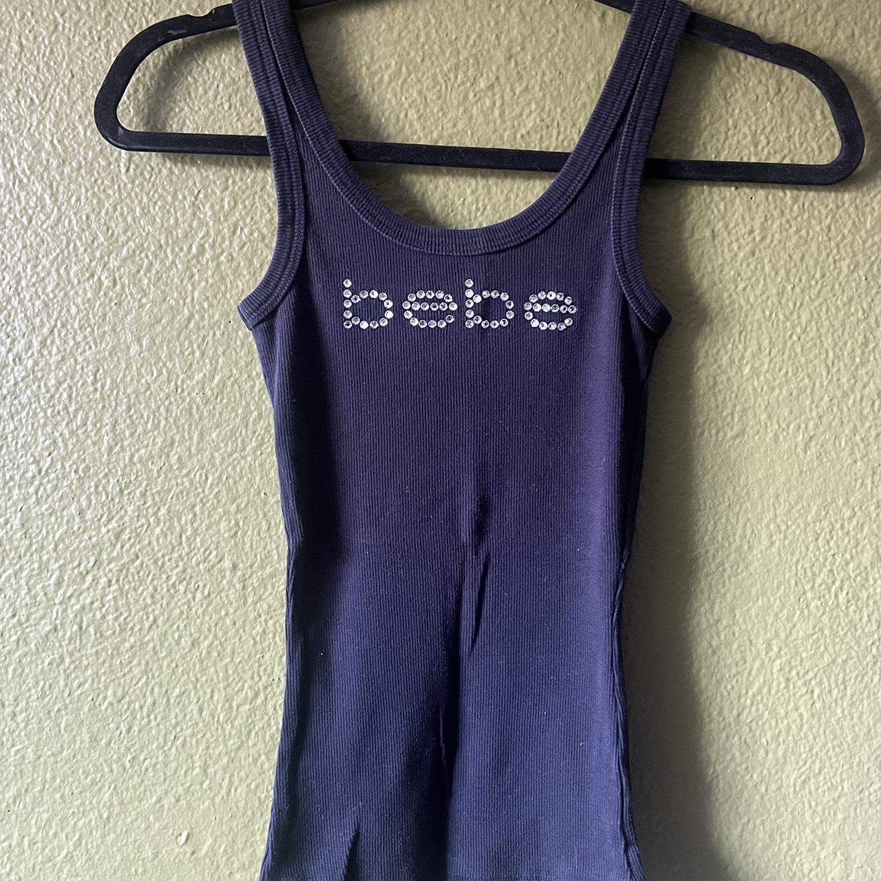 .*Adorable Fitted Bebe Tank Top .* -NO... - Depop