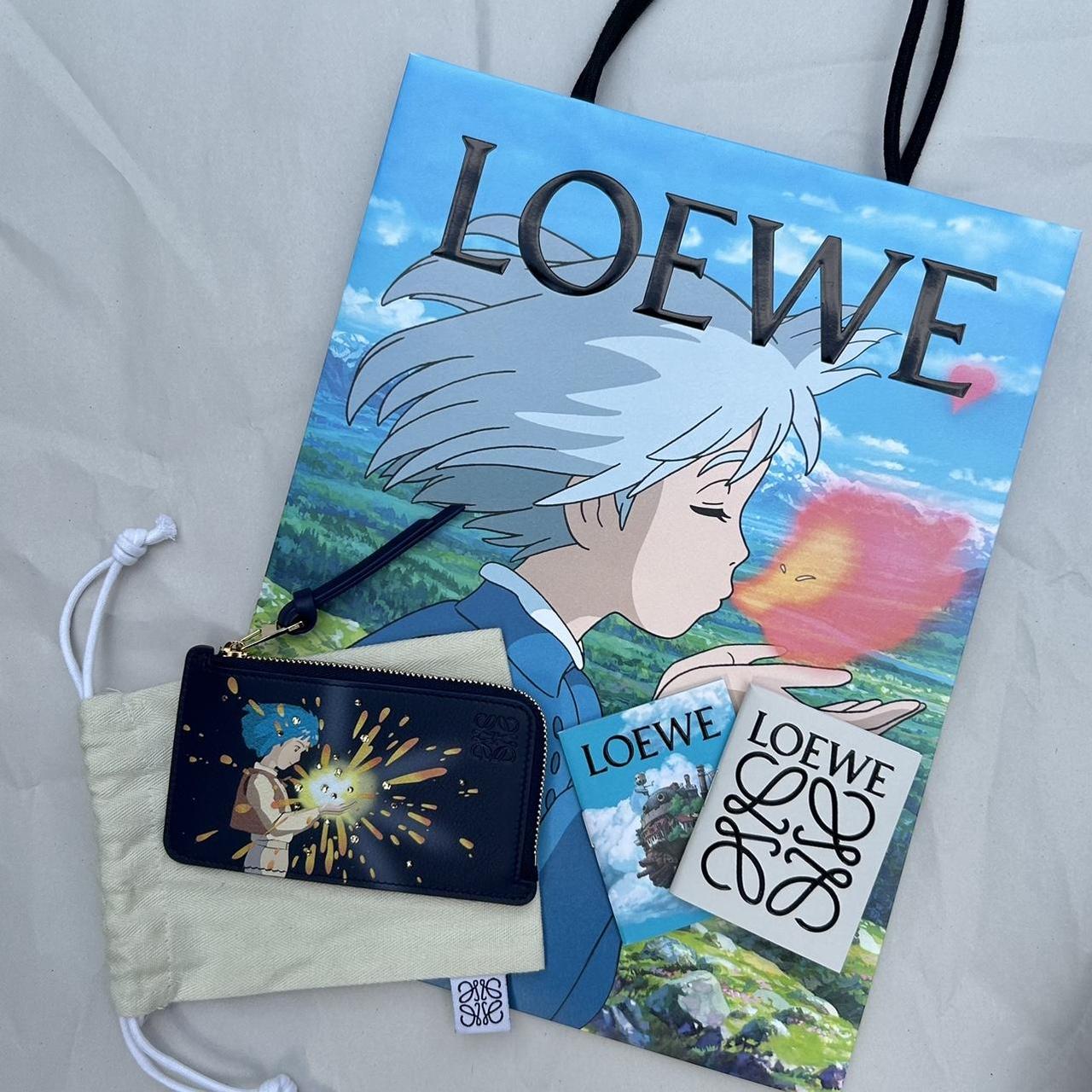 Loewe x Howl’s Moving Castle Magical Sky Wallet Card... - Depop