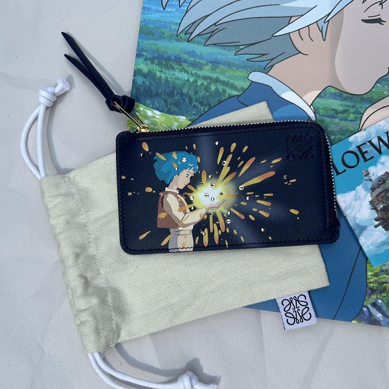 Loewe x Howl’s Moving Castle Magical Sky Wallet Card... - Depop