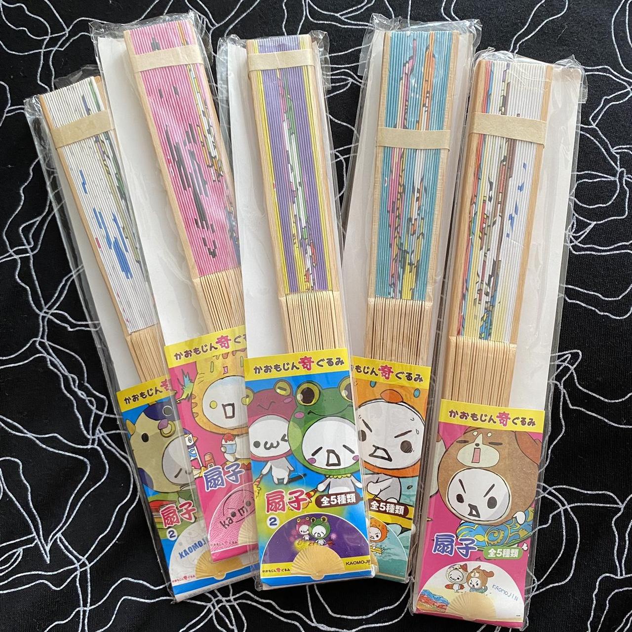 kaomoji hand fans super cute silly fans :3 send # u... - Depop