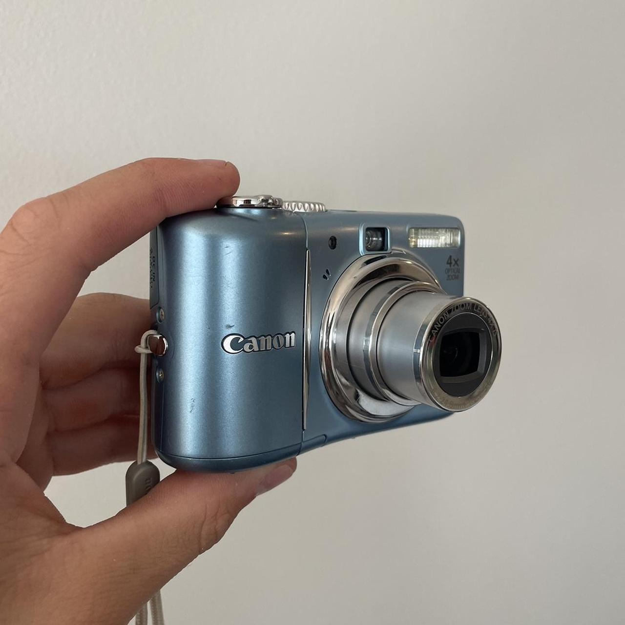 Super cool blue canon powershot a1100 In great... - Depop