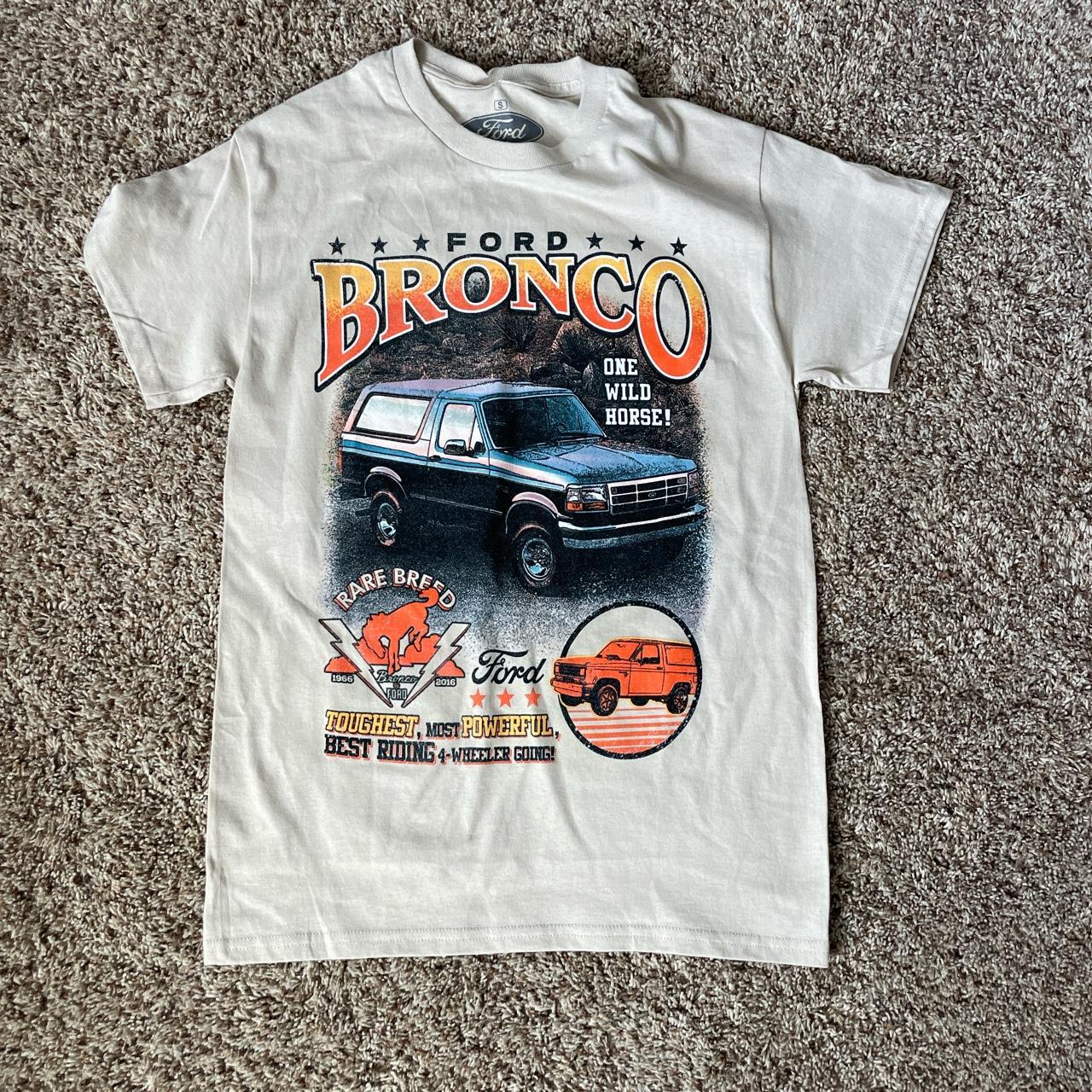 Ford bronco men’s small t shirt. Will fit medium and... - Depop