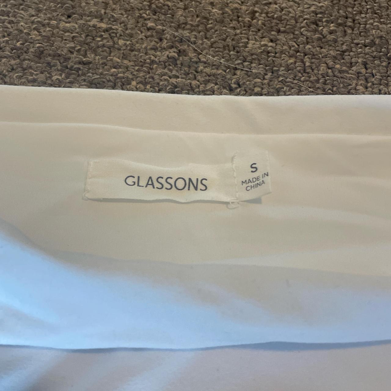 Glassons super soft slim fit white maxi skirt Never... - Depop