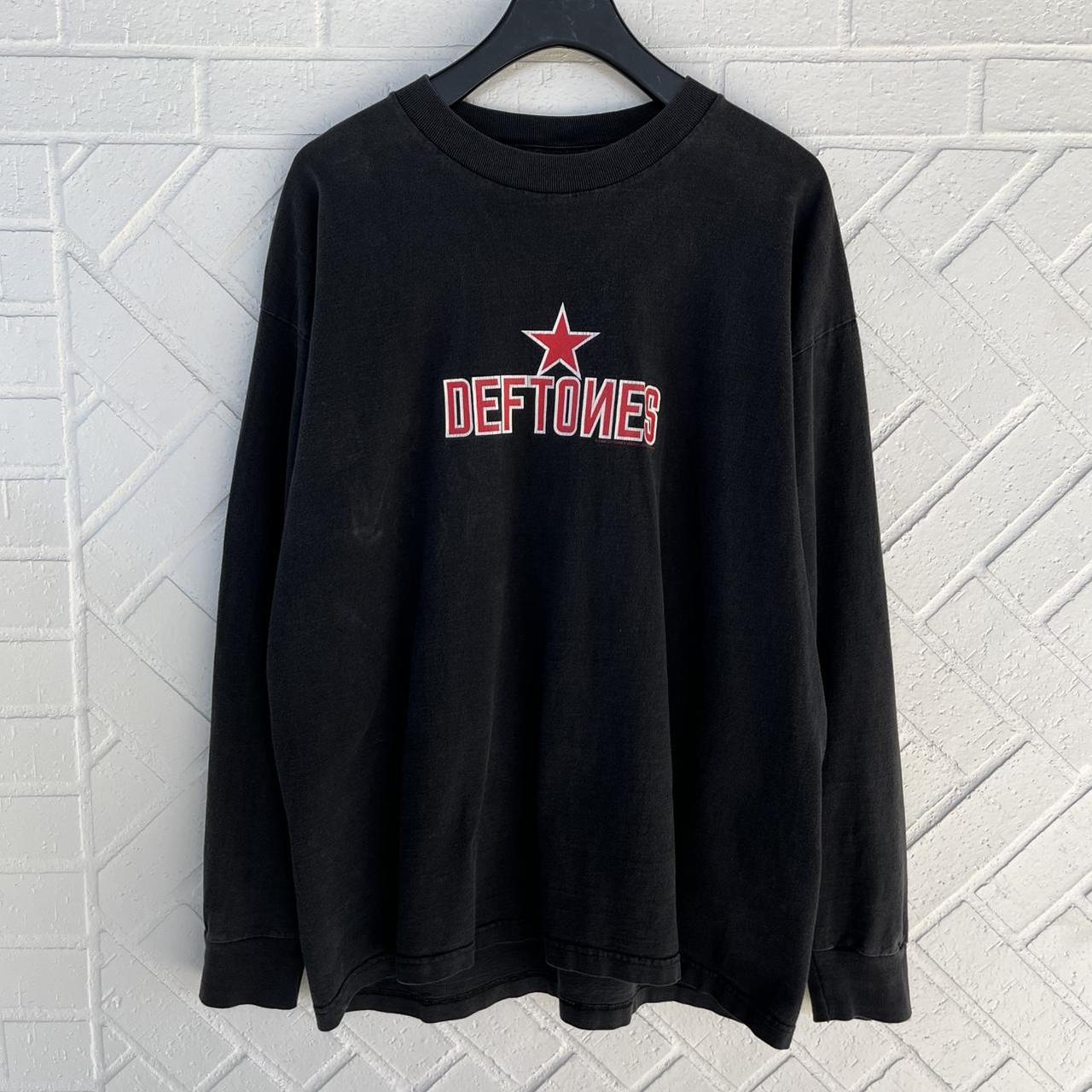 Vintage 1998 Deftones Soviet Star Longsleeve Band... | Depop