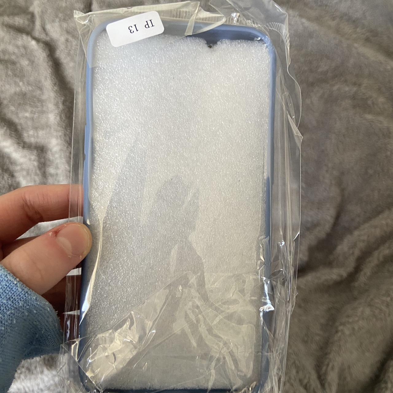 iPhone 13 Plain Blue Phone Case Soft #Phonecase... - Depop