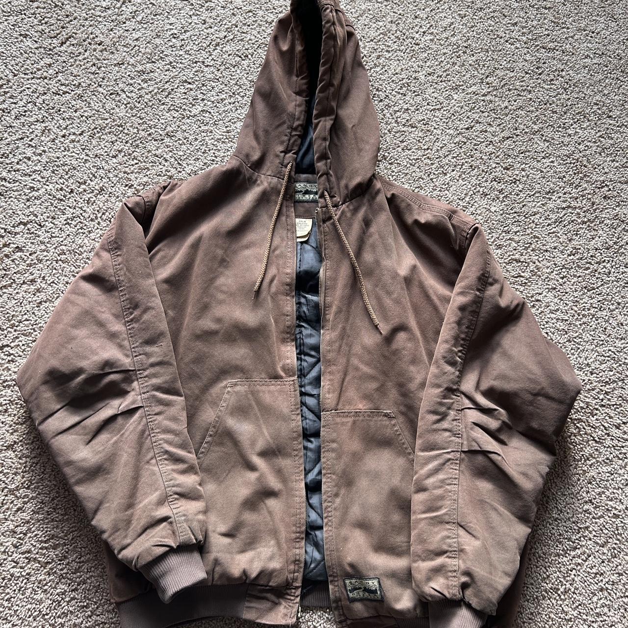 Size XXL- Vintage 2000s Sandy River Workwear... - Depop