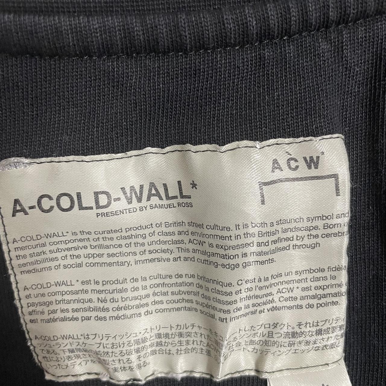 A-COLD-WALL* (ACW*) black t shirt Very good... - Depop