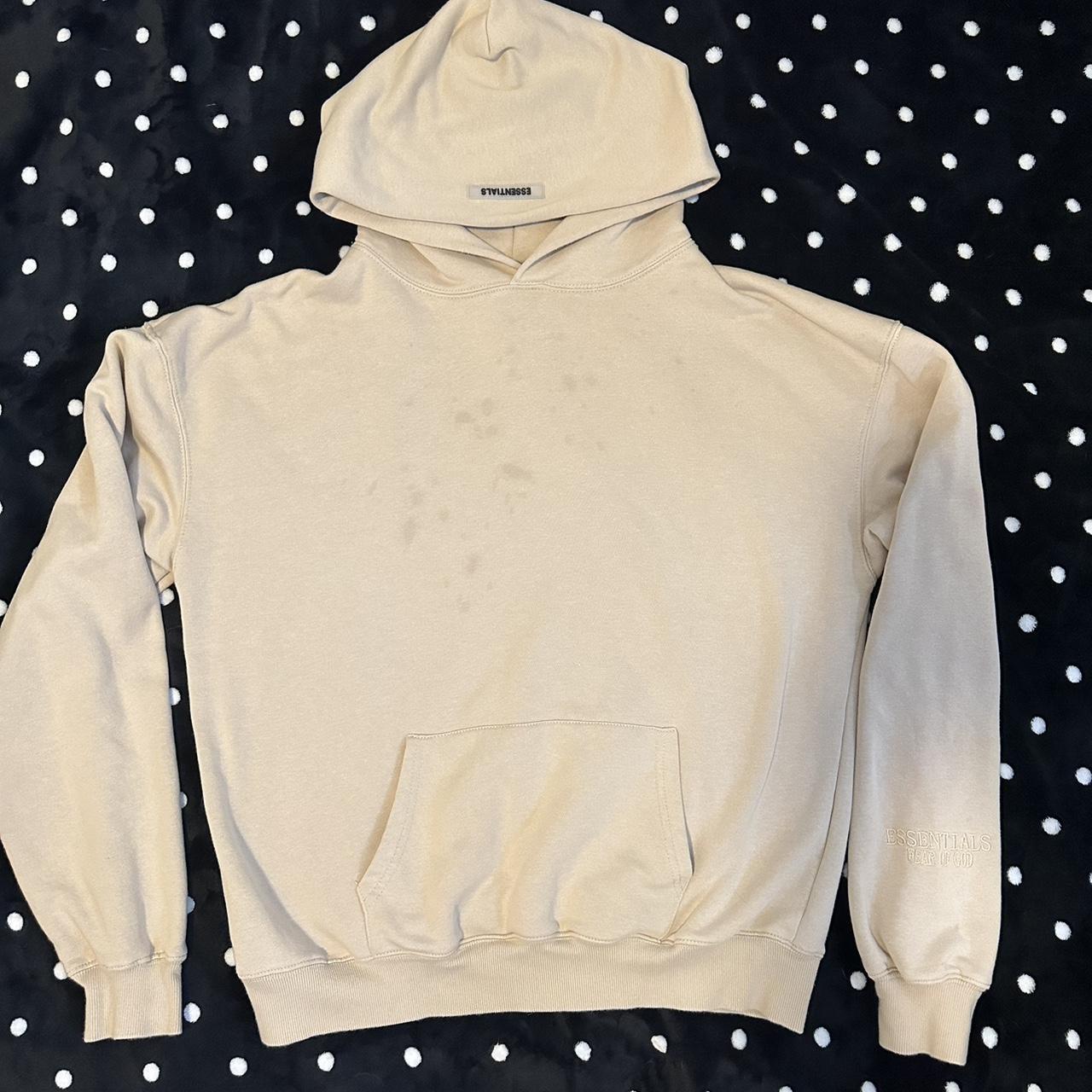 Fear of God Men's Cream Hoodie | Depop