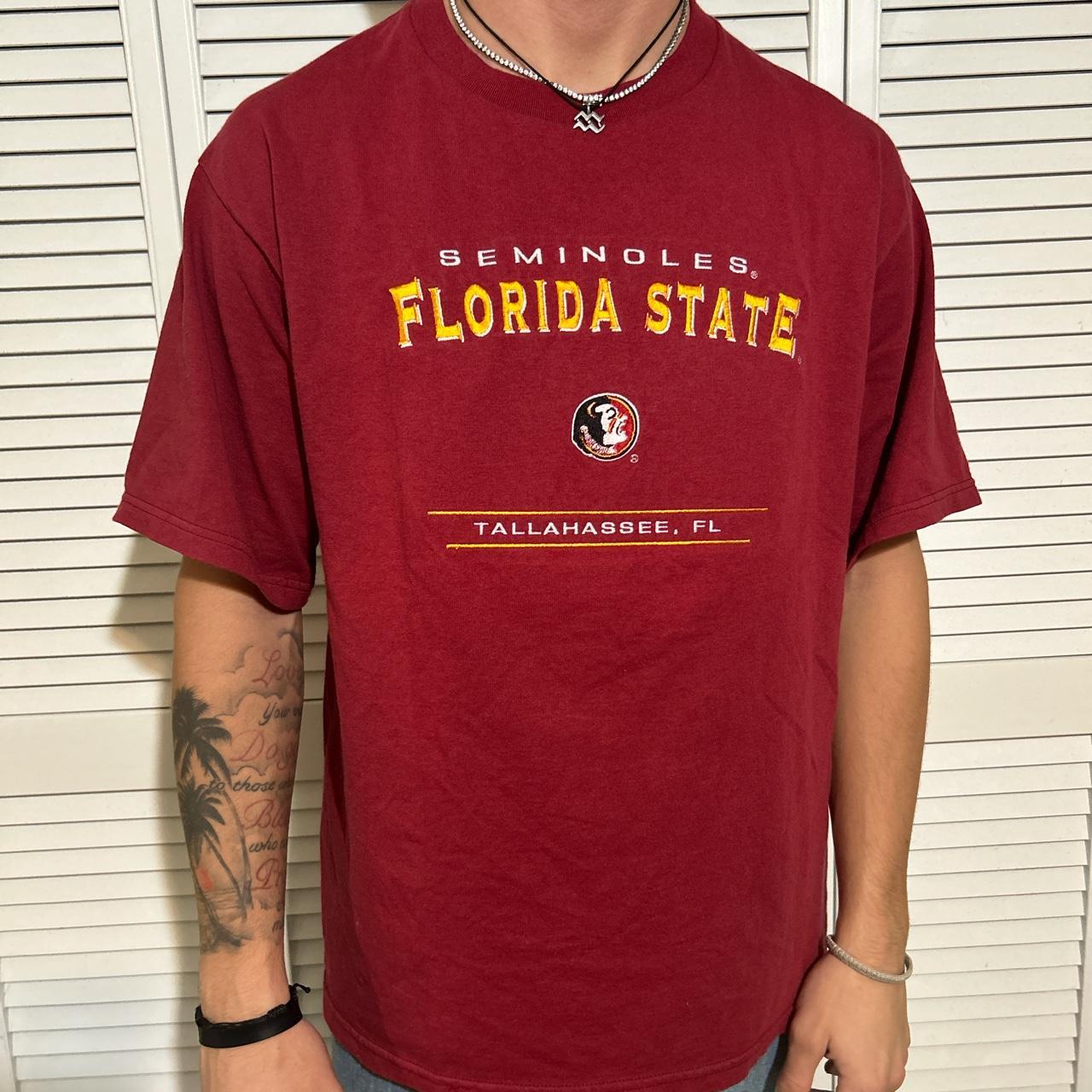 Vintage 90s FSU Seminoles T-Shirt #vintage... - Depop