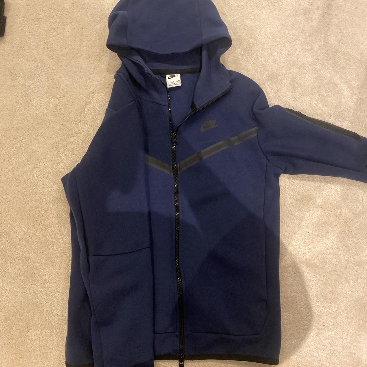 Blue Nike Tech Size S Authentic #Nike #NikeTech - Depop